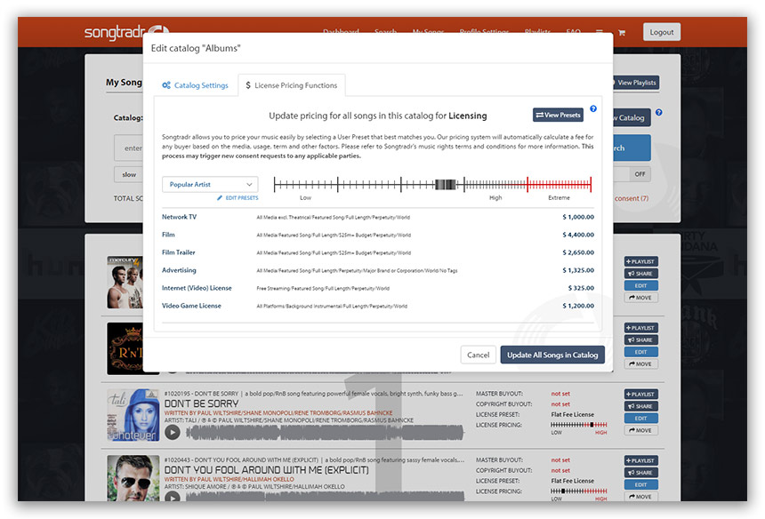 Songtradr - The Music Solution